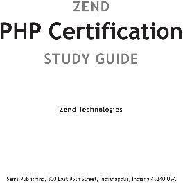 خرید و قیمت دانلود کتاب Zend PHP Certification Study Guide 2004 | ترب