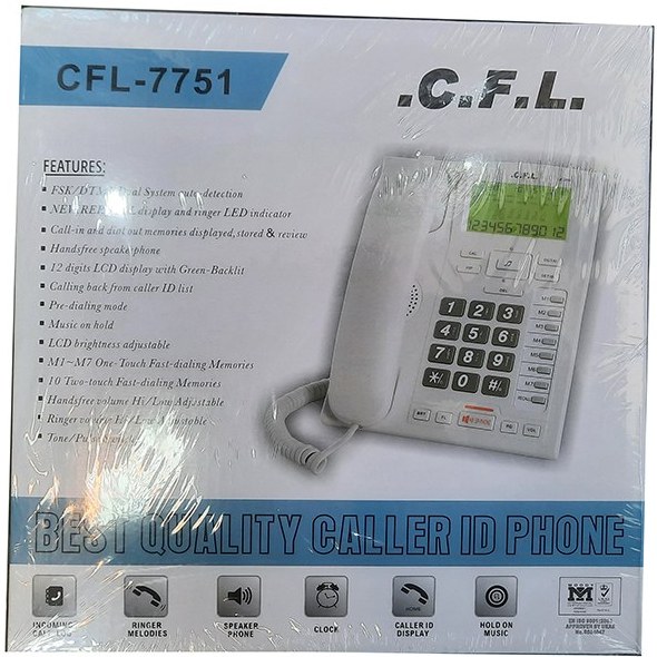 خرید و قیمت گوشی تلفن سی.اف.ال مدل 7751 ا C.F.L CFL-7751 Phone | ترب