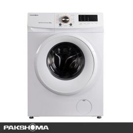 خرید و قیمت ماشین لباسشویی پاکشوما مدل TFU-63100 ا PAKSHOMA WASHING MACHINE TFU-63100 SS 6 KG | ترب