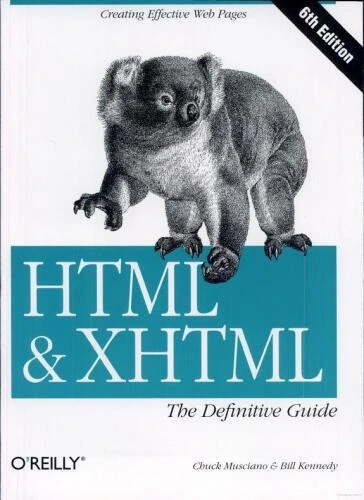 خرید و قیمت دانلود کتاب Html And Xhtml The Definitive Guide 6th Edition