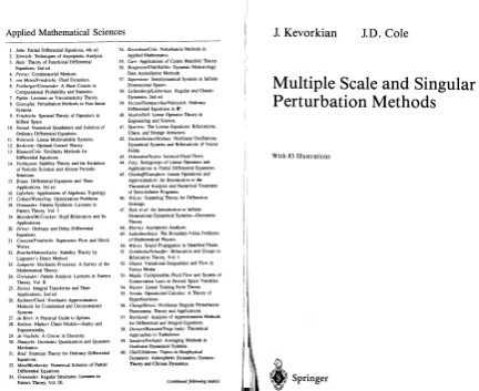 خرید و قیمت دانلود کتاب Multiple Scale and Singular Perturbation Methods ویرایش 1 | ترب
