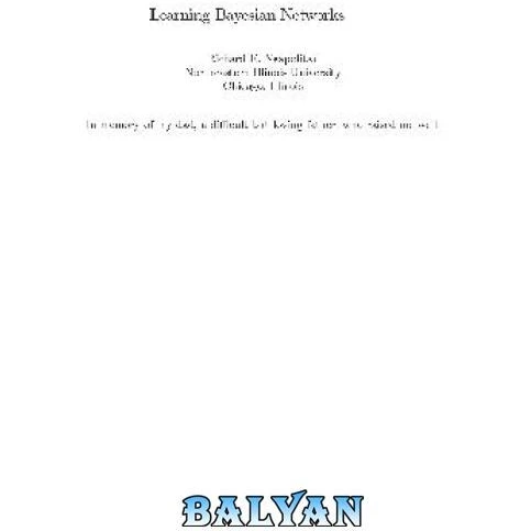 خرید و قیمت دانلود کتاب Learning Bayesian Networks | ترب