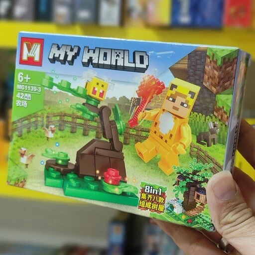 خرید و قیمت اسباب بازی لگوی ماینکرفت Lego ماینکرفت شخصیت آدمکی ترب