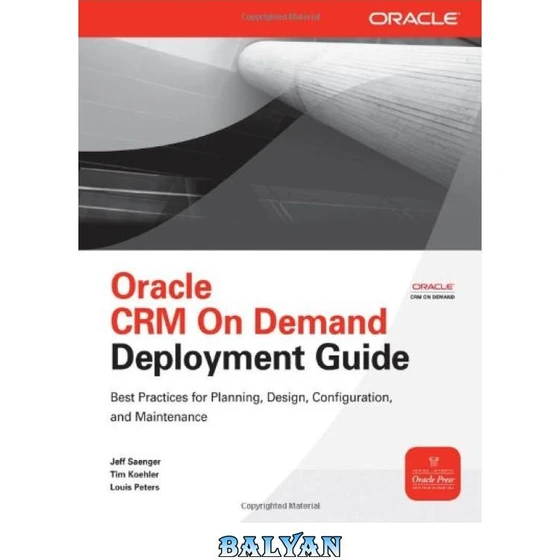 خرید و قیمت دانلود کتاب Oracle Crm On Demand Deployment Guide Osborne
