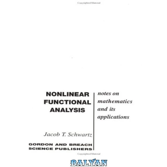 خرید و قیمت دانلود کتاب Nonlinear functional analysis | ترب