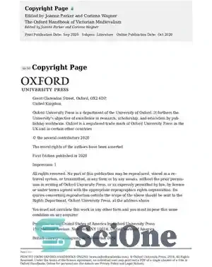 خرید و قیمت دانلود کتاب The Oxford Handbook of Victorian Medievalism ...