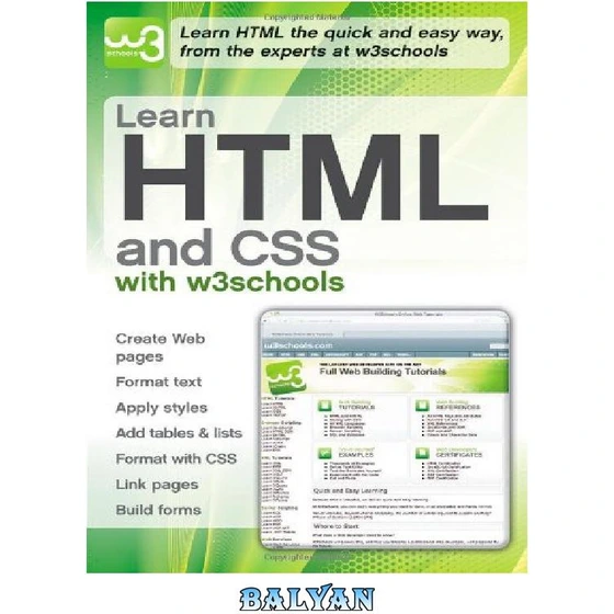 خرید و قیمت دانلود کتاب Learn Html And Css With W3schools ترب