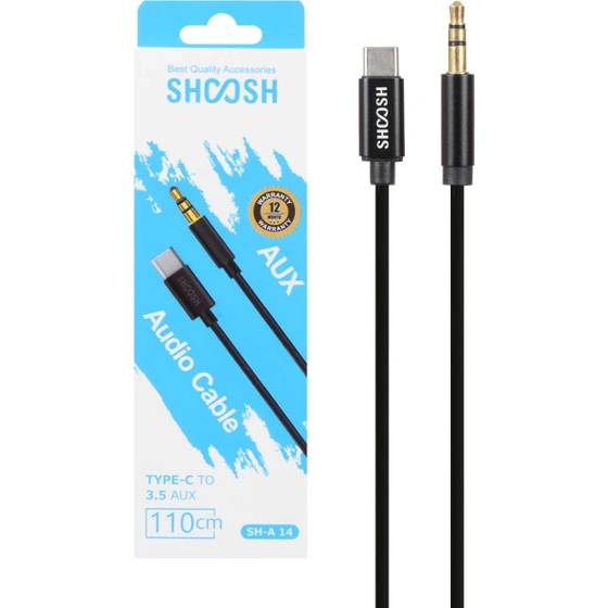 خرید و قیمت کابل تبدیل AUX Type-C برند SHOOSH مدل SH-A-14 | ترب