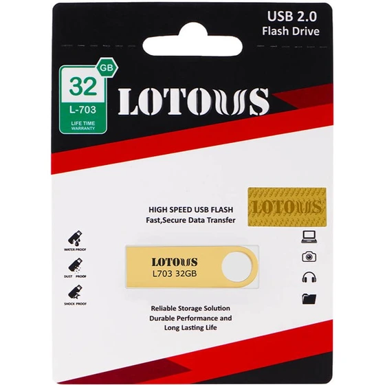 خرید و قیمت فلش مموری 32 گیگ لوتوس مدل L703 | ترب