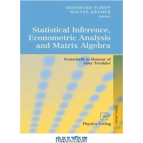 خرید و قیمت دانلود کتاب Statistical Inference, Econometric Analysis and ...