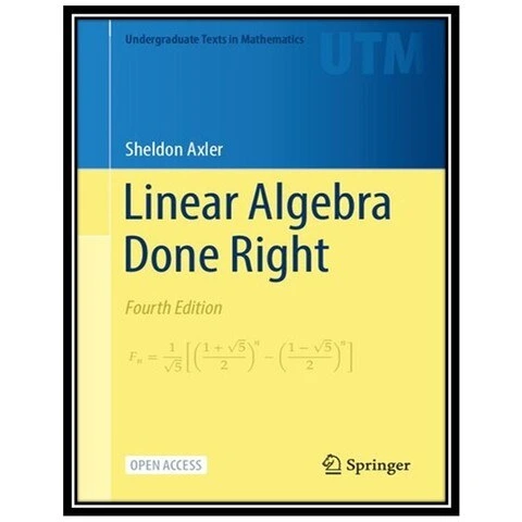 خرید و قیمت کتاب Linear Algebra Done Right اثر Sheldon Axler انتشارات ...