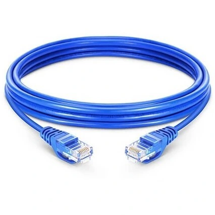 خرید و قیمت کابل 2متر شبکه KAISER تمام مس CAT5 ضخیم و مقاوم تک پک شرکتی | ترب