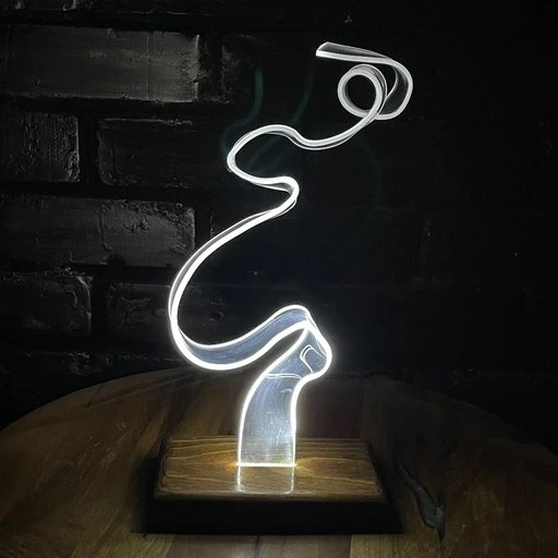 خرید و قیمت آباژور رومیزی SAM lighting طرح هیچ (تک رنگ آفتابی و مهتابی ...