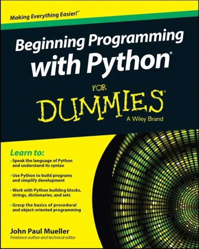 خرید و قیمت دانلود کتاب Beginning programming with Python for dummies ویرایش 1 | ترب