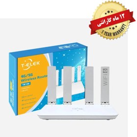 خرید و قیمت مودم سیم‌کارتی T-ELEK مدل TR106 ۴G/۵G | ترب