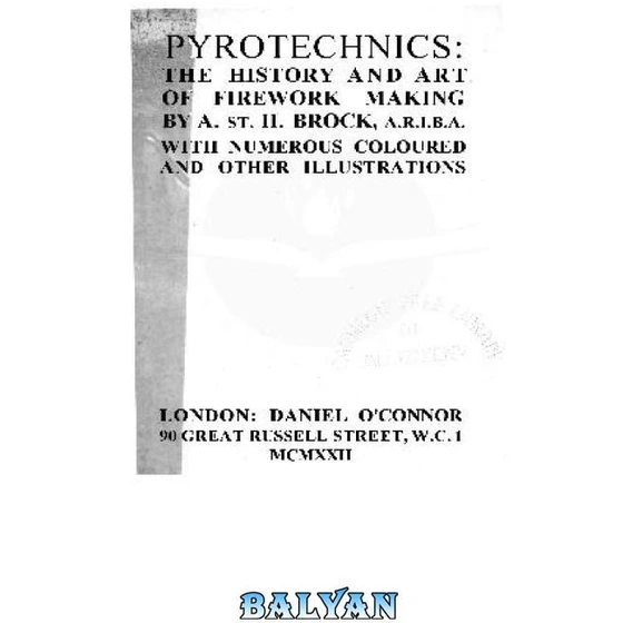 خرید و قیمت دانلود کتاب Pyrotechnics: The History and Art of Firework ...