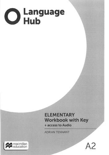 خرید و قیمت دانلود کتاب Language Hub Elementary Workbook with key | ترب