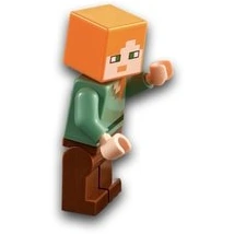 خرید و قیمت LEGO Minecraft - Alex Original Minifigure RT001 | ترب