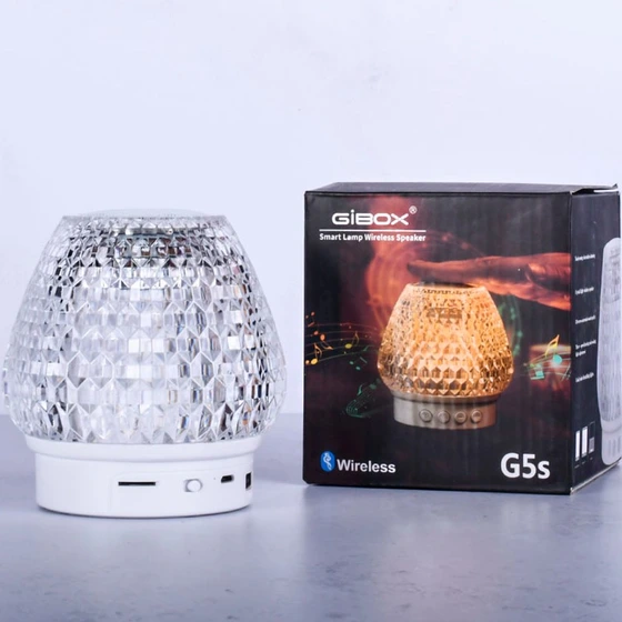 خرید و قیمت چراغ خواب لمسی اسپیکر دار هوشمند GIBOX G5s | ترب