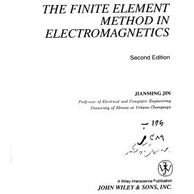 خرید و قیمت دانلود کتاب The Finite Element Method in Electromagnetics ...