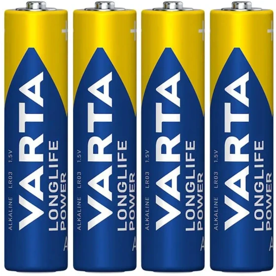 خرید و قیمت باتری نیم قلمی وارتا مدل LONG LIFE POWER بسته چهار عددی | ترب