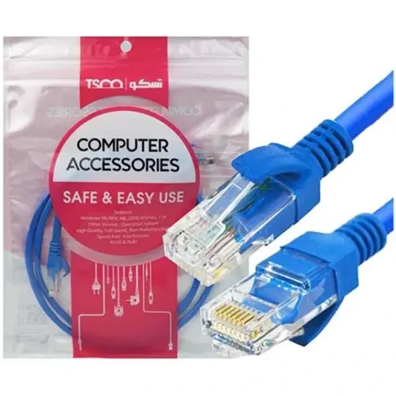 خرید و قیمت کابل شبکه 3متری تسکو مدل TNC530 CAT5 | ترب