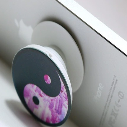 خرید و قیمت پاپ سوکت یین یانک صورتی مشکی Yin Yang PopSocket | ترب