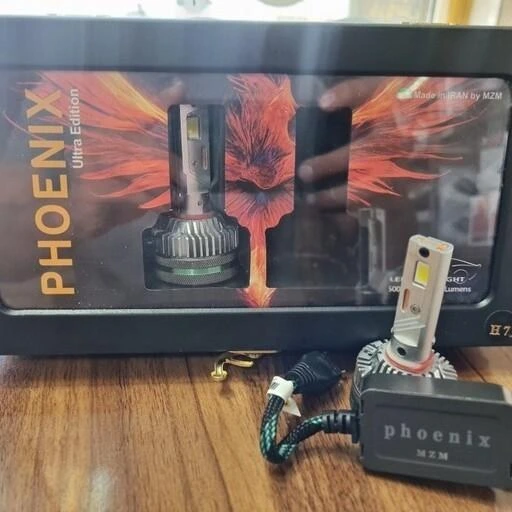 خرید و قیمت هدلایت فونیکس محصول برند mzm دارای نور و کیفیت بسیار بالاh7.h3 | ترب
