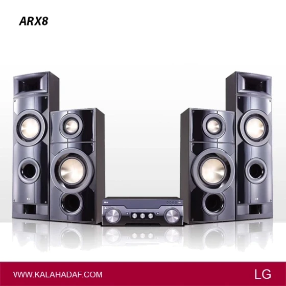 خرید و قیمت سیستم صوتی ال جی مدل ARX8 ظرفیت ۱۶۰۰ وات | ترب