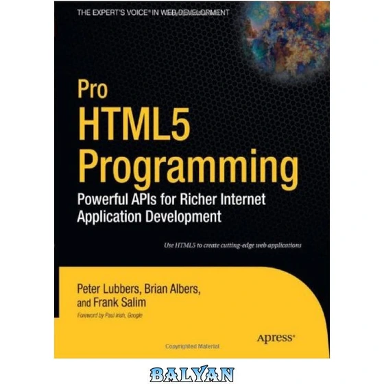 خرید و قیمت دانلود کتاب Pro Html5 Programming Powerful Apis For Richer Internet Application