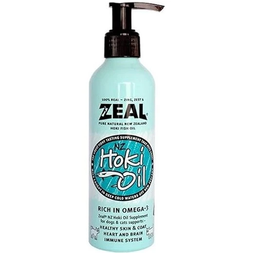 خرید و قیمت روغن ماهی هوک زیل مخصوص سگ و گربه | ZEAL Hoki Oil | ترب