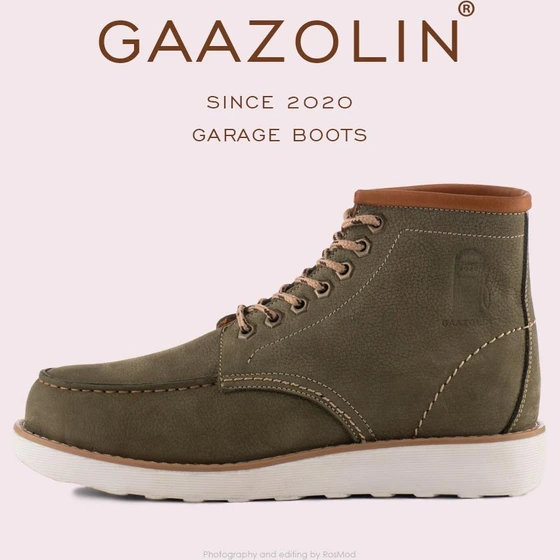 خرید و قیمت بوت گاراژ 1 گازولین ارتشی – GAAZOLIN Garage Boots Army ...