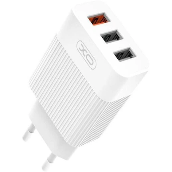 خرید و قیمت شارژر آداپتور ایکس او مدل XO-L72 دارای 3پورت | ترب