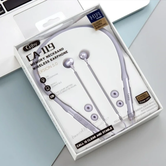 خرید و قیمت هدفون بلوتوثی گردنی Gjby مدل ca-119 | ترب