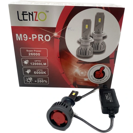 خرید و قیمت هدلايت (H1) M9 PRO (LENZO) | ترب