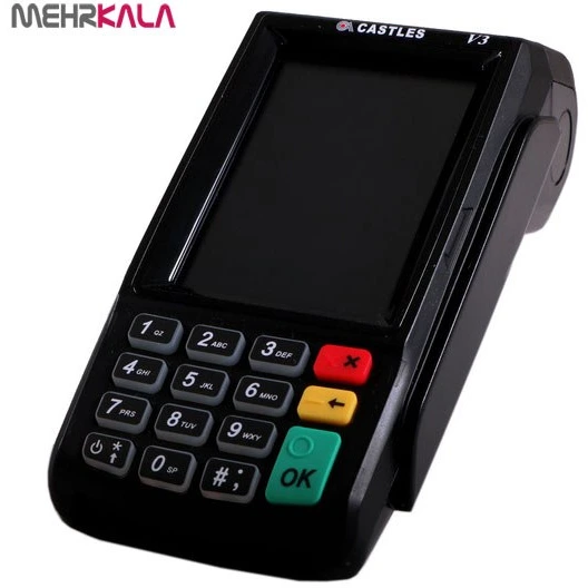 خرید و قیمت پایانه فروشگاهی سیار (دستگاه پوز) مدل Castles V3M2 | ترب