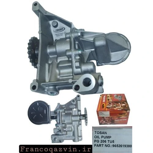 خرید و قیمت اویل پمپ پژو 206 تیپ 5 فشار بالا 21 دندانه وارداتی توسن TOSAN | ترب