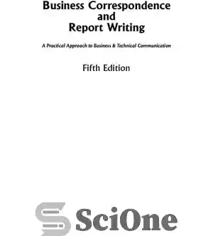 خرید و قیمت دانلود کتاب Business correspondence and report writing : a ...