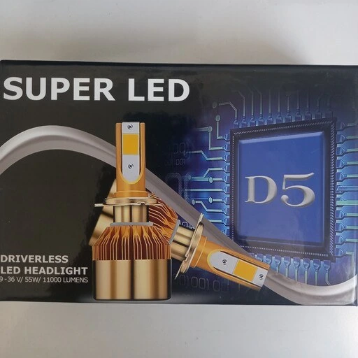 خرید و قیمت هدلایت d5 پایه h7 برند mzm دارای ضمانت 6 ماه تعویض کالا | ترب