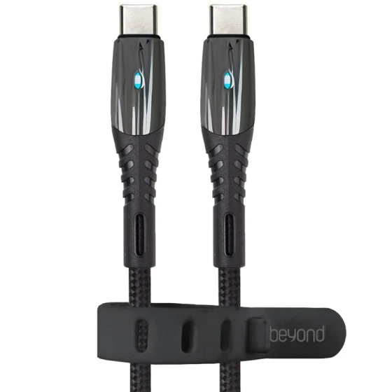 خرید و قیمت کابل تبدیل فست شارژ Beyond BCC-532 Type-C To Type-C 3A 60W ...