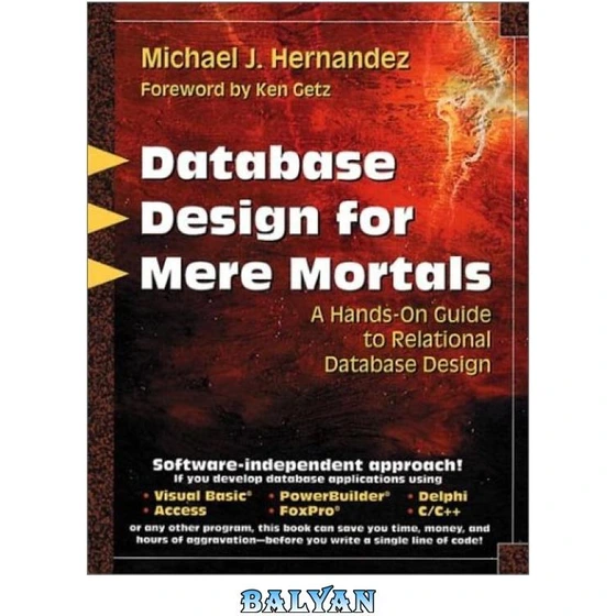 خرید و قیمت دانلود کتاب Database Design for Mere Mortals: A Hands-On Guide to Relational ...