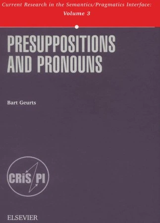 خرید و قیمت دانلود کتاب Presuppositions and Pronouns (Current Research in the Semantics ...