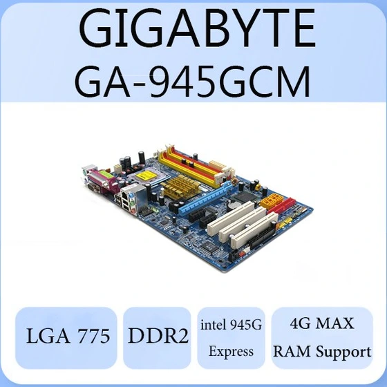 خرید و قیمت مادبرد استوک GIGABYTE مدل GA-945 775D2 | ترب
