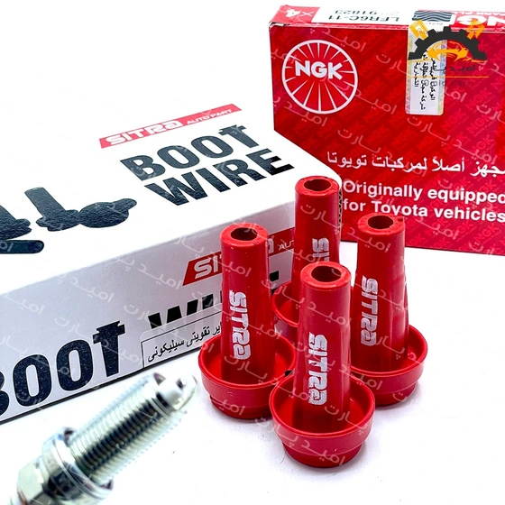خرید و قیمت پک اقتصادی شمع موتور NGK-V.POWER و بوت تقویتی 206 تیپ 5 | ترب
