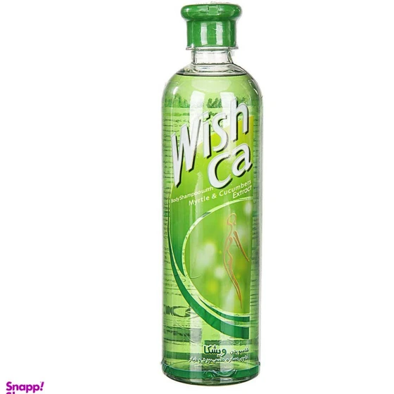 خرید و قیمت شامپو بدن ویشکا (Wishca) مدل مورد و خیار سبز حجم 600 میلی ...