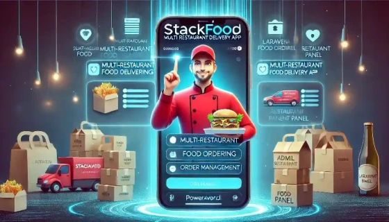 خرید و قیمت اپلیکیشن StackFood Multi Restaurant راهکاری جامع برای مدیریت سفارشات و تحویل غذا | ترب