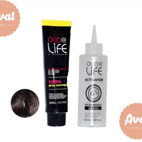 خرید و قیمت رنگ مو بدون آمونیاک اولیا لایف سری طبیعی شماره 5.0 (Olia ...