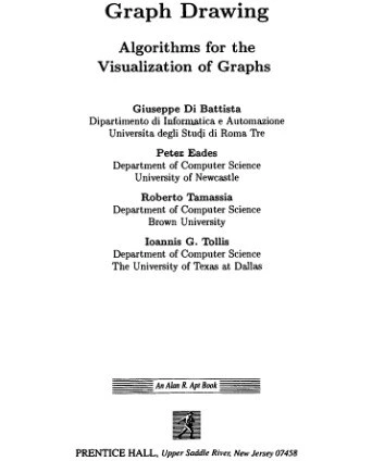 خرید و قیمت دانلود کتاب Graph drawing: algorithms for the visualization of graphs 1999 | ترب