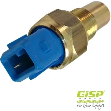 خرید و قیمت سنسور دمای آب تک فیش(فشنگی آبی) XU7 پژو 405 ، پارس ، سمند برند GISP کد 476604 | ترب