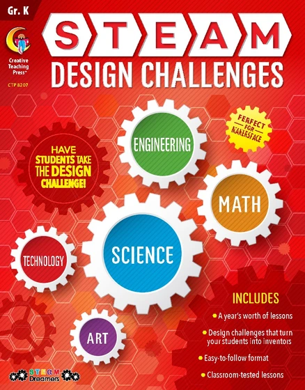 خرید و قیمت کتاب Creative Teaching Press STEAM Design Challenges ...